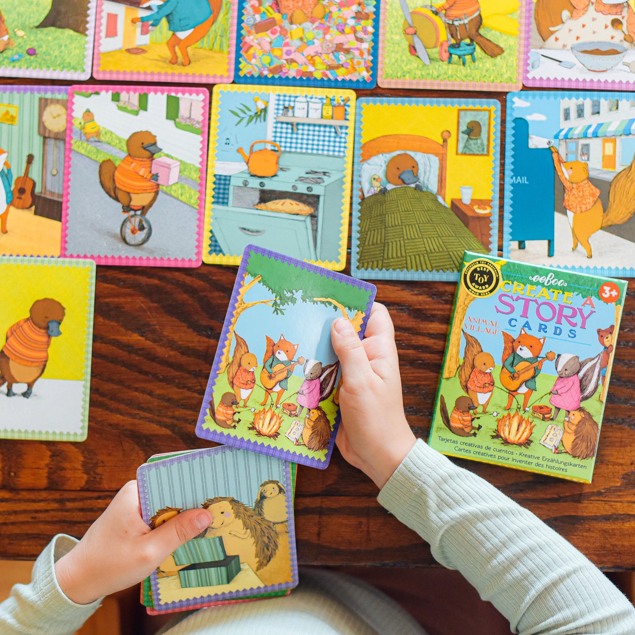 Animal Village Create A Story Cards – Farmer & Daughter Toy Shop